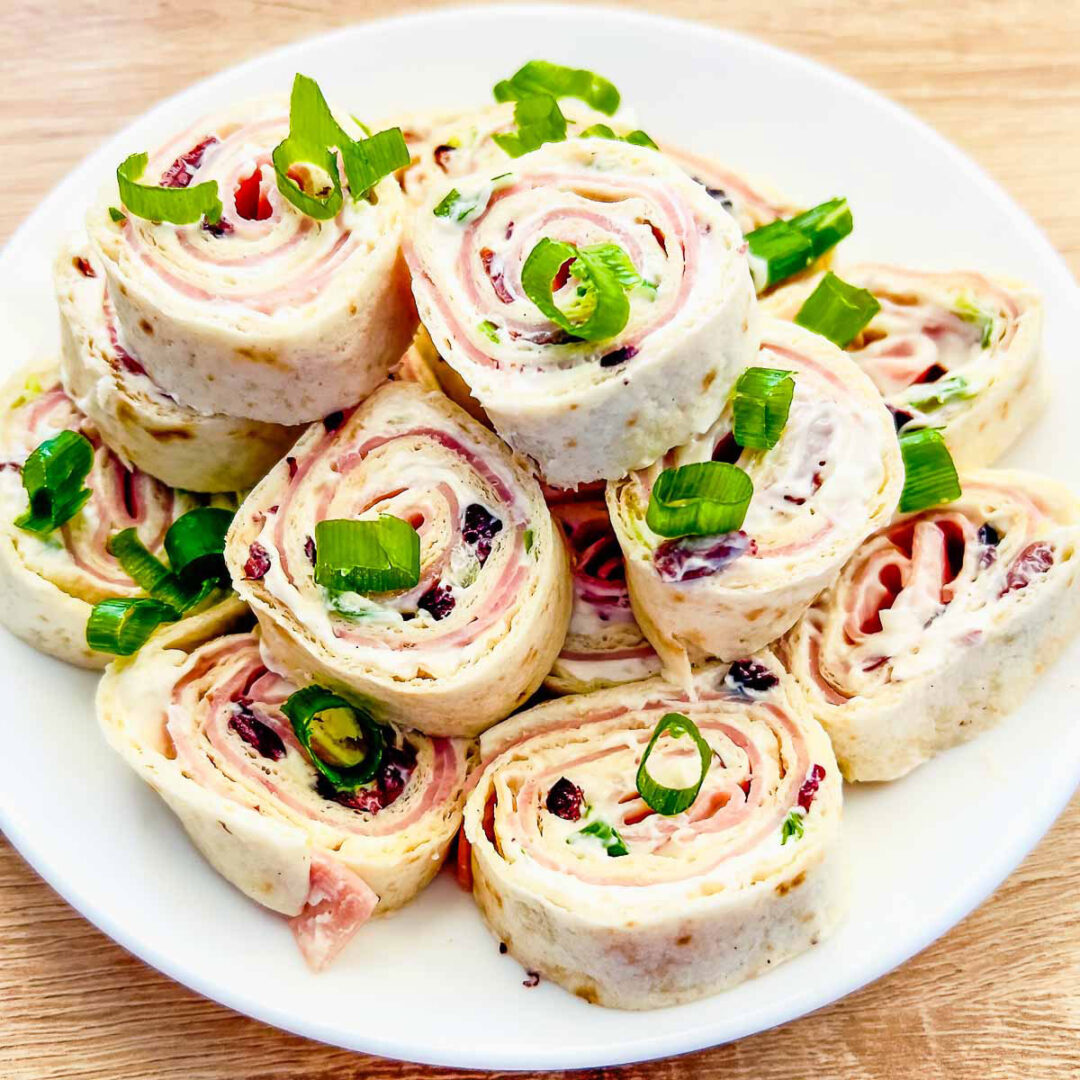 Tortilla Roll Ups (Ham And Cheese Pinwheels) - Hello Savory Kitchen