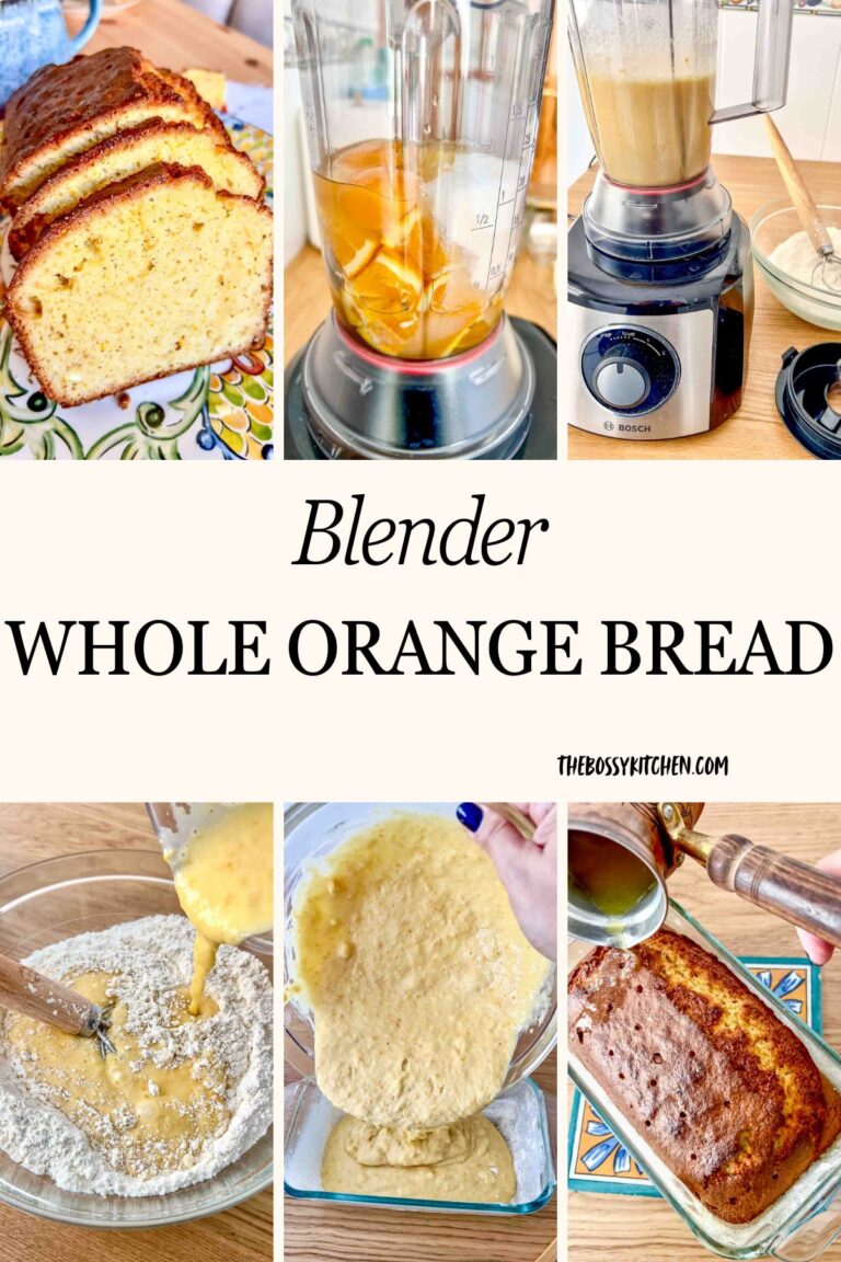Blender Whole Orange Bread - Hello Savory Kitchen