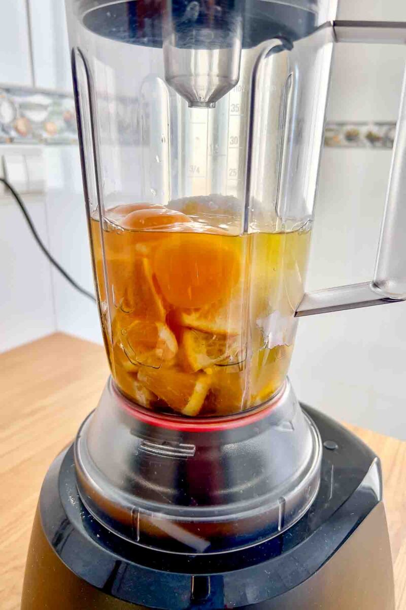 Blender Whole Orange Bread - Hello Savory Kitchen