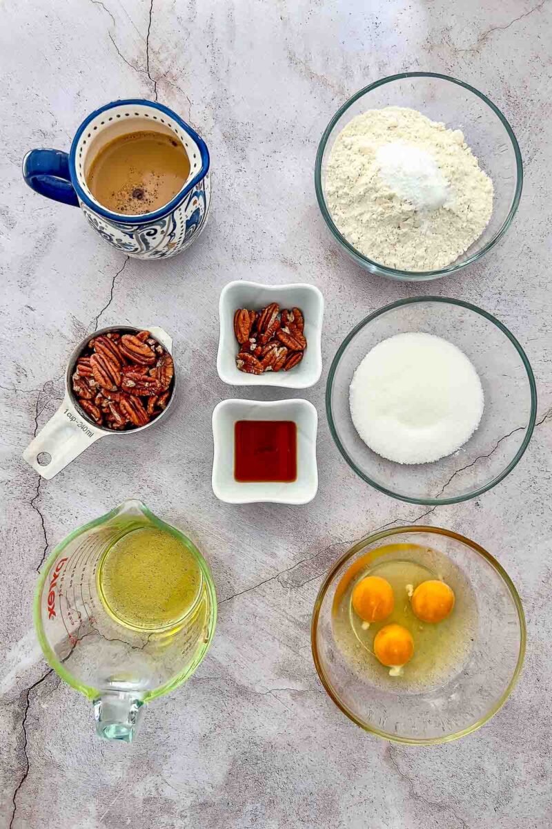 Pecan Coffee Quick Bread Recipe - Hello Savory Kitchen